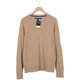 Tommy Hilfiger Pullover Herren Größe L Second Hand beige