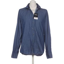OLYMP Hemd Herren Größe L Second Hand marine
