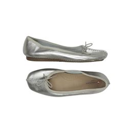 Clarks Ballerina Damen Gr&ouml;&szlig;e 38 Second Hand silber