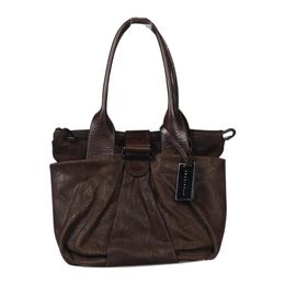 Coccinelle Handtasche gross Leder Damen Größe One Size Second Hand braun