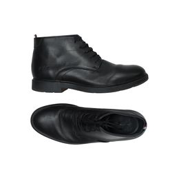 Tommy Hilfiger Stiefel Herren Größe 43 Second Hand schwarz