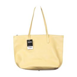 Furla Handtasche gross Leder Damen Größe One Size Second Hand gelb