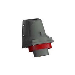 Amphenol Industrial CEE Plug, Rot, 5P, Wandmontage, 6mm&sup2;, 32A, IP67, 415V - 2CMA101206R1000 432EBS6W