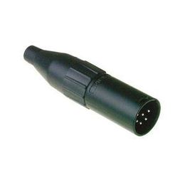 Amphenol Industrial XLR-Steckverbinder , Stecker, Gerade, Kabelhalterung, Pole - 6 - AC6AMBJ