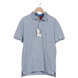 Tommy Hilfiger Poloshirt Herren Gr&ouml;&szlig;e XL Second Hand hellblau