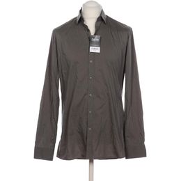 OLYMP Hemd Herren Größe XL Second Hand grün