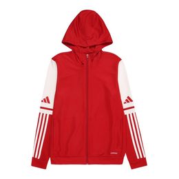 adidas Performance Athletic Zip-Up Hoodie 'SQ25' boy Red size 176