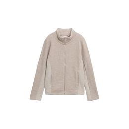 Tom Tailor Sweatjacke Damen Gr&ouml;&szlig;e S taupe