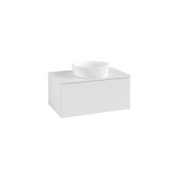 Villeroy & Boch V&B Waschtischunterschrank mit Frontstruktur Antao 80x36x50cm, WBP-farbe Lac, glo wh. Lac ; Villeroy & Boch (K30110GF)
