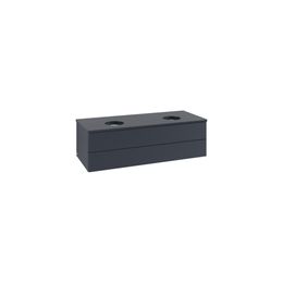 Villeroy & Boch V&B Waschtischunterschrank mit Frontstruktur, mit Beleuchtung Antao 120x36x50cm, WBP-farbe Lac, md bl. m Lac ; Villeroy & Boch (L24110HG)