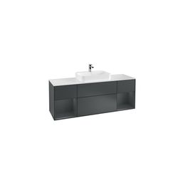Villeroy & Boch V&B Waschtischunterschrank Finion 160x60, Pl w m, Rg md m La, md bl. m Lac ; Villeroy & Boch (F451HGHG)