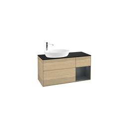 Villeroy & Boch V&B Waschtischunterschrank Finion 120cm, Pl bla m, Reg md m Lac, Oa ven ; Villeroy & Boch (F932HGPC)
