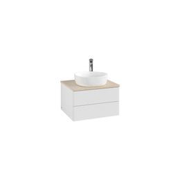 Villeroy & Boch V&B Waschtischunterschrank mit Frontstruktur -Beleuchtung Antao 60x36x50cm, HL, WBP botti., glo wh. Lac ; Villeroy & Boch (L18153GF)