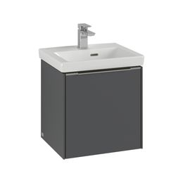 Villeroy & Boch V&B Waschtischunterschrank Subway 3.0 42,3x42,9x37,8cm, Sch R/Gr AL gl, wine r ; Villeroy & Boch (C58200AH)