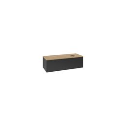 Villeroy & Boch V&B Waschtischunterschrank ohne Frontstruktur Antao 120x36x50cm, WBP hon. Oa, bla m Lac ; Villeroy & Boch (K34011PD)