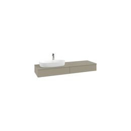 Villeroy & Boch V&B Waschtischunterschrank ohne Frontstruktur Antao 160x50cm, HL, WBP-farbe Lac, si Gr m Lac ; Villeroy & Boch (K15050HJ)