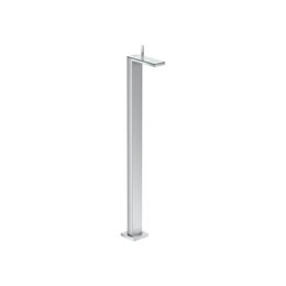 Hansgrohe Waschtisch-Einhebelmischer Axor MyEdition boden, m Pus-Op-Abl, m Pl, cr/Sp.-Glas (47040000)