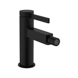 Hansgrohe Bidet-Einhebelmischer Finoris m Push-Open-Ablaufgarnitur, schwarz matt (76200670)