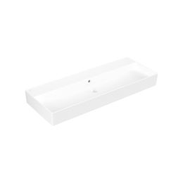 Villeroy & Boch V&B Waschtisch Memento 2.0 120x47cm, m &Uuml;berlauf, stone white C-plus ; Villeroy & Boch (4A22C6RW)