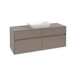 Villeroy & Boch V&B Waschtischunterschrank Collaro 140x54,8x50cm, f WT mit, cashmere grey ; Villeroy & Boch (C11600VN)