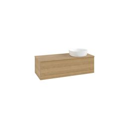Villeroy & Boch V&B Waschtischunterschrank ohne Frontstruktur Antao 120x36x50cm, WBP-farbe hon. Oa, hon. oak ; Villeroy & Boch (K34011HN)
