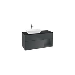 Villeroy & Boch V&B Waschtischunterschrank Wandbeleuchtung Finion 120cm, Pl b m, Rg md m Lac, md bl. m Lac ; Villeroy & Boch (G812HGHG)