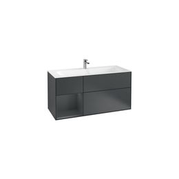 Villeroy & Boch V&B Waschtischunterschrank Wandbeleuchtung Finion 119,6x59,1cm, Rg l md b m La, md b m Lac ; Villeroy & Boch (G060HGHG)