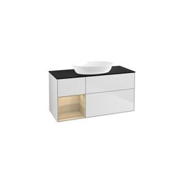 Villeroy & Boch V&B Waschtischunterschrank Finion 120cm, Pl bla m, Reg Oa ven, wh. m Lac ; Villeroy & Boch (FA62PCMT)