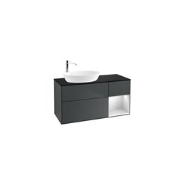 Villeroy & Boch V&B Waschtischunterschrank Finion 120cm, Pl b m, Rg w m Lac, md bl. m Lac ; Villeroy & Boch (F932MTHG)