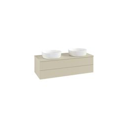 Villeroy & Boch V&B Waschtischunterschrank mit Frontstruktur, mit Beleuchtung Antao 120x36x50cm, WBP-farbe Lac, si Gr m Lac ; Villeroy & Boch (L24110HJ)
