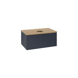 Villeroy & Boch V&B Waschtischunterschrank ohne Frontstruktur -Beleuchtung Antao 80x36x50cm, HL, WBP hon. Oa, md b m Lac ; Villeroy & Boch (L30051HG)