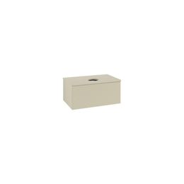 Villeroy & Boch V&B Waschtischunterschrank mit Frontstruktur Antao 80x36x50cm, WBP-farbe Lac, si Gr m Lac ; Villeroy & Boch (K30110HJ)
