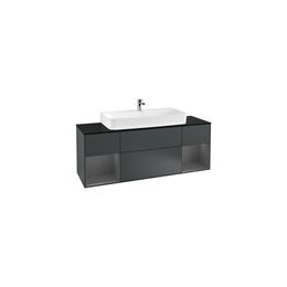 Villeroy & Boch V&B Waschtischunterschrank Wandbeleuchtung Finion 160cm, Pl b m, Rg A m Lac, md bl. m Lac ; Villeroy & Boch (G212GKHG)