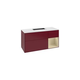 Villeroy & Boch V&B Waschtischunterschrank Finion 120cm, Pl w m, Reg re si Gr m Lac, Peo m ; Villeroy & Boch (F171HJHB)