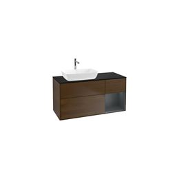 Villeroy & Boch V&B Waschtischunterschrank Wandbeleuchtung Finion 120cm, Pl bla m, Reg md m Lac, wal ven ; Villeroy & Boch (G812HGGN)