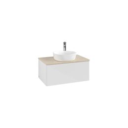 Villeroy & Boch V&B Waschtischunterschrank ohne Frontstruktur Antao 80x36x50cm, HL, WBP botti., glo wh. Lac ; Villeroy & Boch (K30053GF)