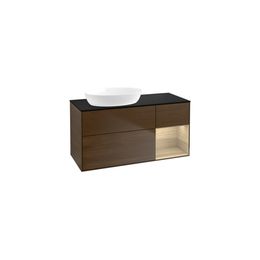 Villeroy & Boch V&B Waschtischunterschrank Wandbeleuchtung Finion 120cm, Pl bla m, Reg Oa ven, wal ven ; Villeroy & Boch (GA52PCGN)