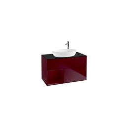 Villeroy & Boch V&B Waschtischunterschrank Wandbeleuchtung Finion 100, Pl bla m, Reg Peo m Lac, Peo m ; Villeroy & Boch (G892HBHB)