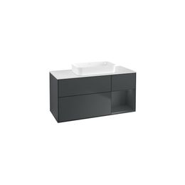 Villeroy & Boch V&B Waschtischunterschrank Finion 120x60 cm, Rg r md b m Lac, md bl. m Lac ; Villeroy & Boch (F711HGHG)