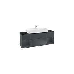 Villeroy & Boch V&B Waschtischunterschrank Wandbeleuchtung Finion 160cm, Pl b m, Rg md m Lac, md bl. m Lac ; Villeroy & Boch (G212HGHG)