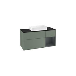 Villeroy & Boch V&B Waschtischunterschrank Finion 120cm, Pl b m, Rg r md b m La, Ol m Lac ; Villeroy & Boch (F302HGGM)