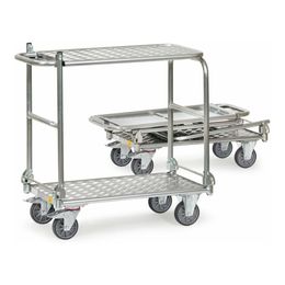 Fetra ESD-Klapp-Tischwagen 91181 -ALU)