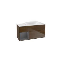 Villeroy & Boch V&B Waschtischunterschrank Wandbeleuchtung Finion 120cm, Pl w m, Rg A m Lac, wal ven ; Villeroy & Boch (GA61GKGN)