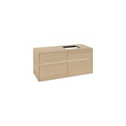 Villeroy & Boch V&B Waschtischunterschrank Collaro 120x54,8x50cm, WT r, LED 8,8 W, Nord Oa ; Villeroy & Boch (C130B0VJ)