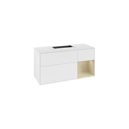 Villeroy & Boch V&B Waschtischunterschrank Finion 120cm, Pl w m, Rg r si G m La, wh. m Lac ; Villeroy & Boch (F171HJMT)