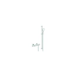 Grohe Thermostat-Brausebatterie Grohtherm 1000 34824_5 mit Brausegarnitur 900mm chrom (34824005)