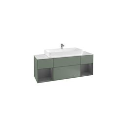 Villeroy & Boch V&B Waschtischunterschrank Finion 160x60,3x50,1cm, Rg A m Lac, Oli. m Lac ; Villeroy & Boch (F211GKGM)