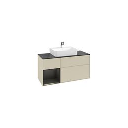 Villeroy & Boch V&B Waschtischunterschrank Finion 120cm, Pl b m, Rg l b m Lac, si Gr m Lac ; Villeroy & Boch (F162PDHJ)