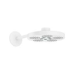 Hansgrohe Kopfbrause Axor One mit Brausearm, 2jet, mattwei&szlig; (48492700)