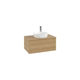Villeroy & Boch V&B Waschtischunterschrank ohne Frontstruktur Antao 80x36x50cm, HL, WBP hon. Oa, hon. Oa ; Villeroy & Boch (K30051HN)